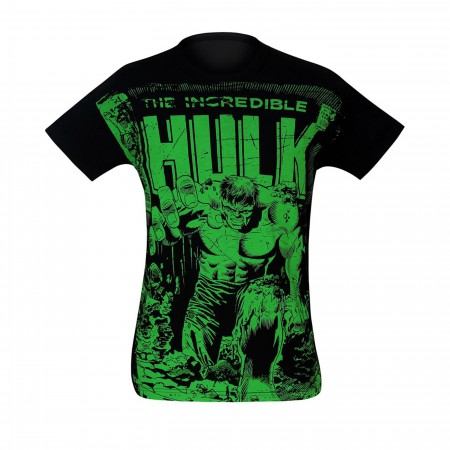 Product image 2 for Hulk #105 Cover Black 30 Single T-Shirt