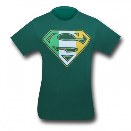 Product image 2 for Superman Irish Flag Symbol T-Shirt