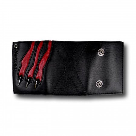 Product image 1 for X-Men Wolverine Black Leather Chain Wallet