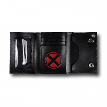 Product image 2 for X-Men Wolverine Black Leather Chain Wallet
