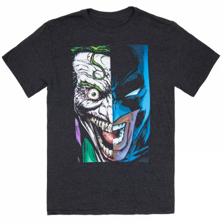Batman Men's Black Joker Fusion T-Shirt