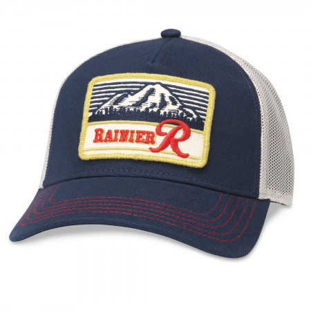 Rainier Logo Patch Mesh Trucker Hat