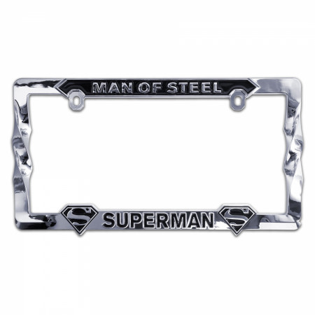 Superman 3D License Plate Frame