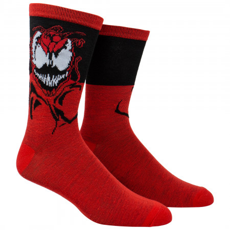 Product image 3 for Venom and Carnage Crew Socks 2-Pair Pack