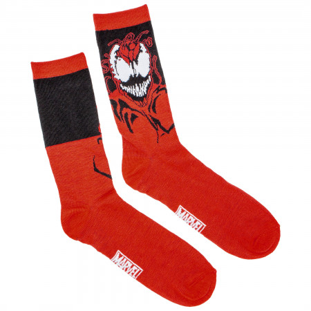 Product image 4 for Venom and Carnage Crew Socks 2-Pair Pack