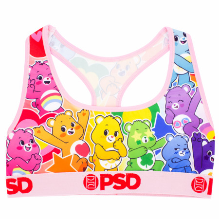 Care Bears Rainbow Stickers PSD Sports Bras