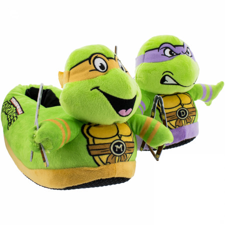 Teenage Mutant Ninja Turtles Mikey & Donny 3D Slippers