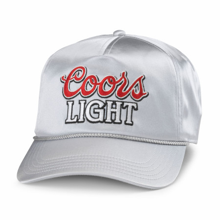 Coors Light Logo Silver Blazer Adjustable Hat