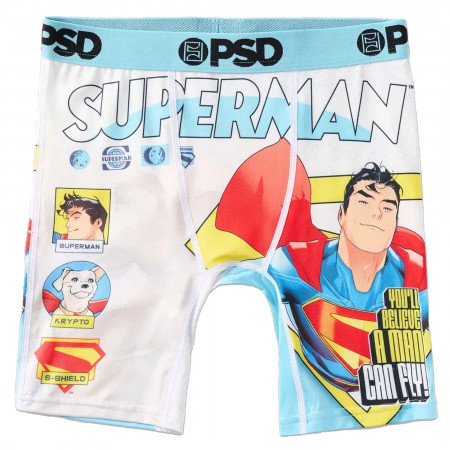 Superman Flying Youth PSD Boxer Briefs