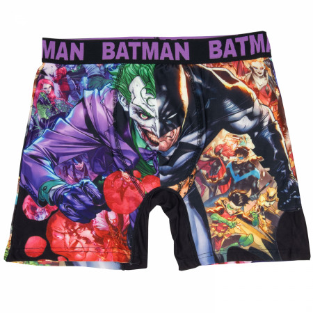 Batman and The Joker Graffiti Boxer Briefs