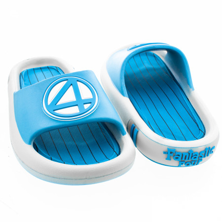 Fantastic 4 First Steps Costume Cosplay Men's Slide Sandals