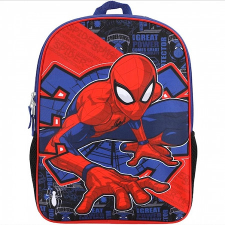 Spider-Man Mini Backpack with Character Padded Chest