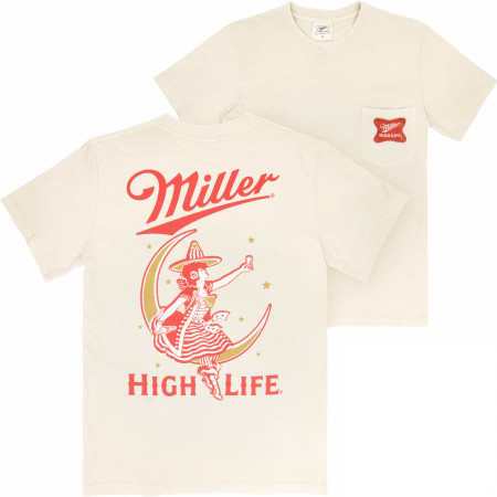 Miller High Life Premium Super Soft Heavyweight Front Pocket Back-Print ...