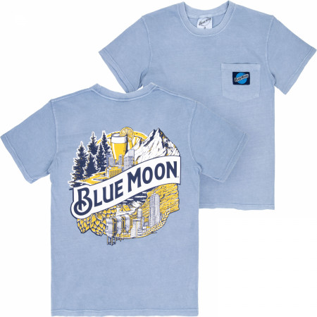Blue Moon Wheat Premium Super Soft Heavyweight Front Pocket Back-Print ...