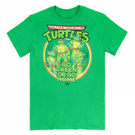 Teenage Mutant Ninja Turtles Go Green or Go Home T-Shirt