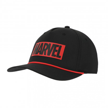 Marvel Brick Logo Adjustable Baseball Hat