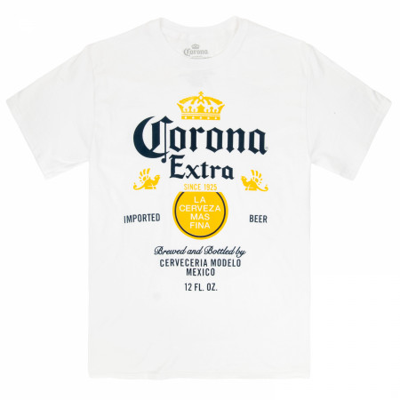 Corona Extra Classic Logo White Colorway T-Shirt