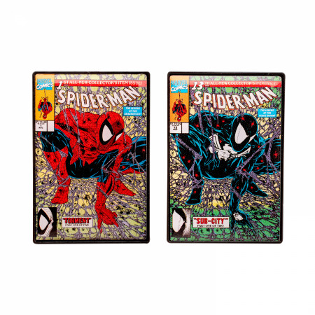 Spider-Man #1 by Todd McFarlane Cover Art Pin Set