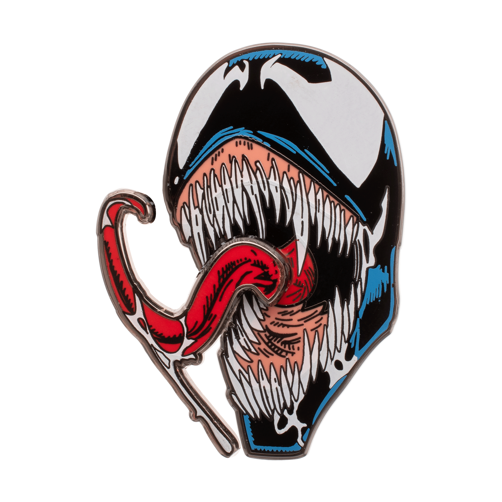 Venom Enamel Pin with Moving Tongue