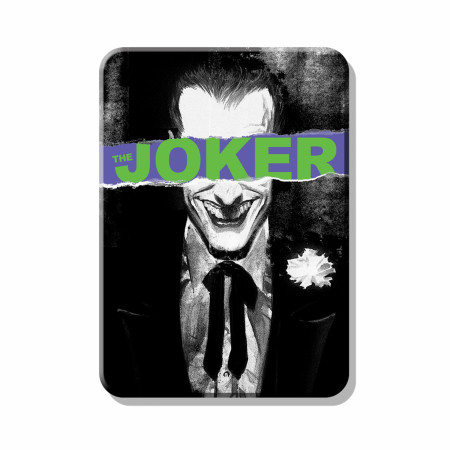 Joker Sliced Portrait Magnet