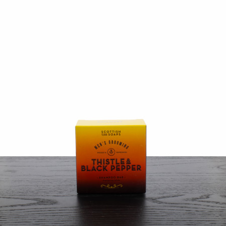 Scottish Thistle & Black Pepper Shampoo Bar - West Coast Shaving
