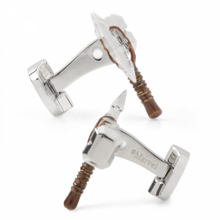Product image 2 for Thor Stormbreaker Silver 3D Cufflinks
