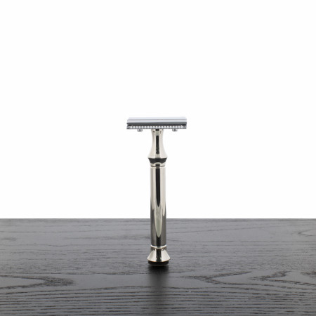 G&F 1920 Premium Stainless Steel Safety Razor #1350 - West Coast Shaving