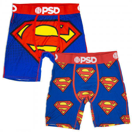 Superman PSD Boxer Briefs 2-Pack