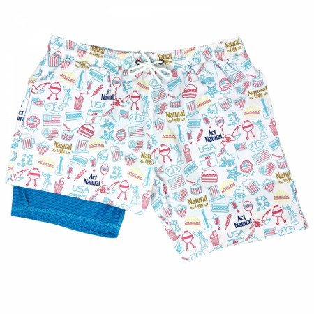 Natural Light Weekend BBQ Tropical Bros. Swimsuit