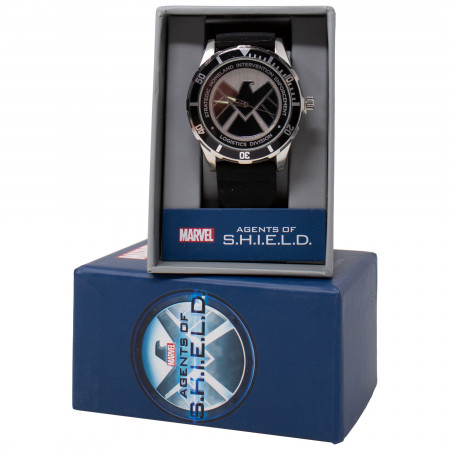 Product image 1 for Agents of SHIELD Symbol Watch with Rubber Wristband