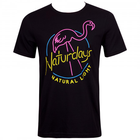 Product image 0 for Naturdays Natural Light Beer Neon Flamingo Logo Men ...