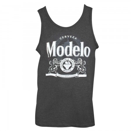 Modelo Men's Charcoal Tank Top