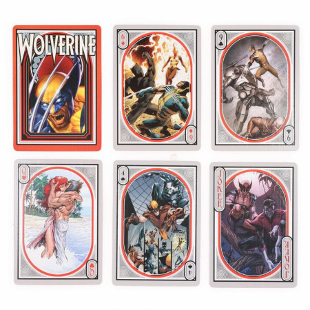 Product image 2 for Wolverine Nouveau Style Deck of Playing Cards