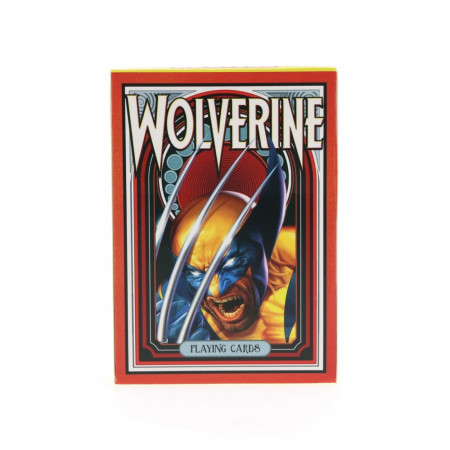 Product image 3 for Wolverine Nouveau Style Deck of Playing Cards