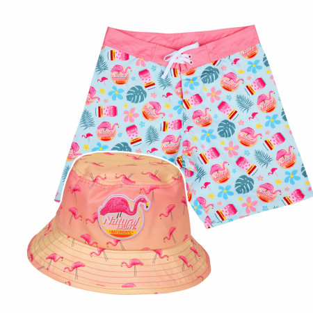 Naturdays Board Shorts and Bucket Hat Beach Bundle