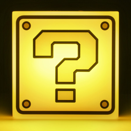 Product image 1 for Super Mario Bros. ? Block Mountable Night Light