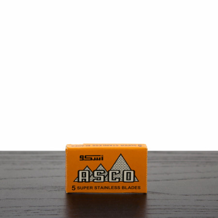 ASCO Super Stainless Orange Double Edge Razor Blades - West Coast Shaving