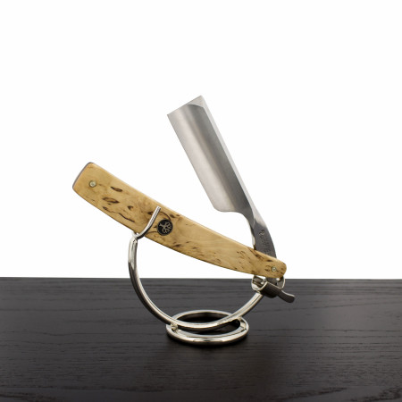 Boker 6/8" The Celebrated Curly Birch Straight Razor