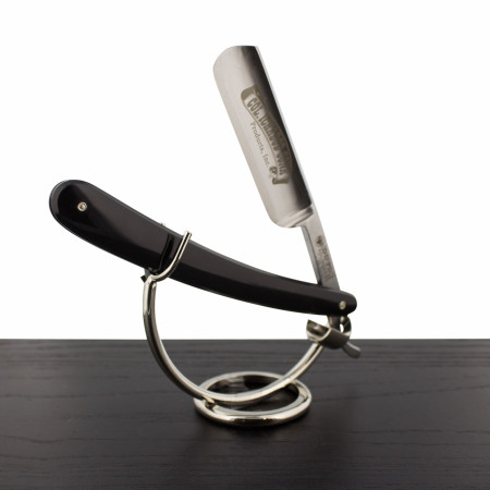 Dovo 6/8" Straight Razor with Black Handle