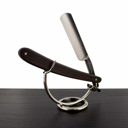 WCS Rosewood Straight Razor, 5/8 Carbon Steel