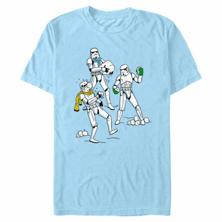 Star Wars Stormtrooper Snowball Fight T-Shirt
