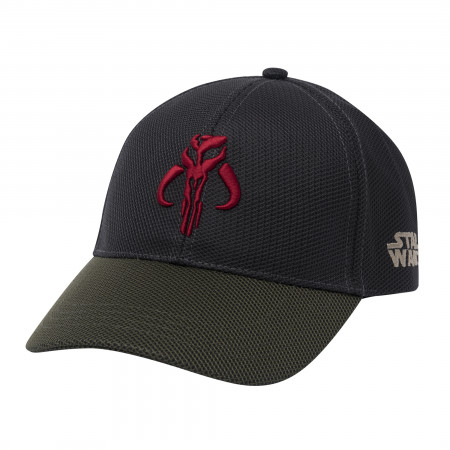 Star Wars Boba Fett The Mandalorian Embroidered Snapback Hat