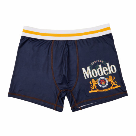Modelo Especial Logo Striped Band Men's Underwear Boxer Briefs