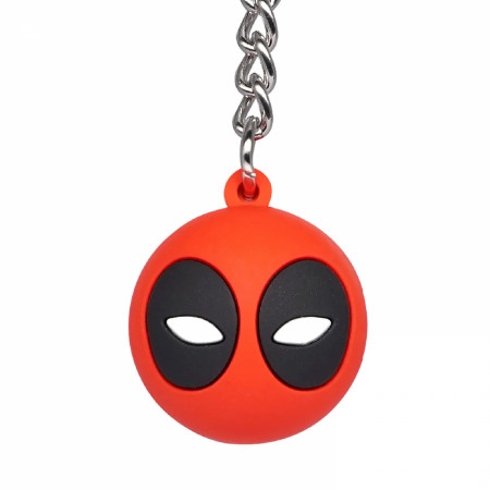 Deadpool Mask Ball Keyring