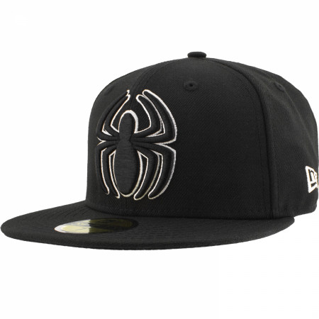Spiderman Symbol Black 59Fifty Cap