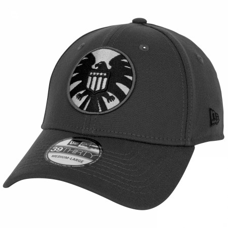SHIELD Graphite New Era 39Thirty Flex Fit Hat