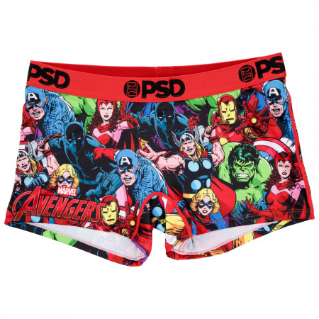 Avengers Heroes Collage PSD Boyshorts Underwear