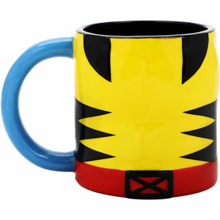 Wolverine X-Men 16 oz. Sculpted Ceramic Mug