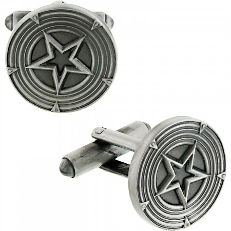 Captain America Shield Cuff Links