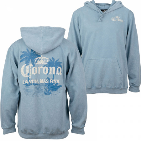 Corona La Vida Mas Fina Mineral Wash Pull-Over Hoodie